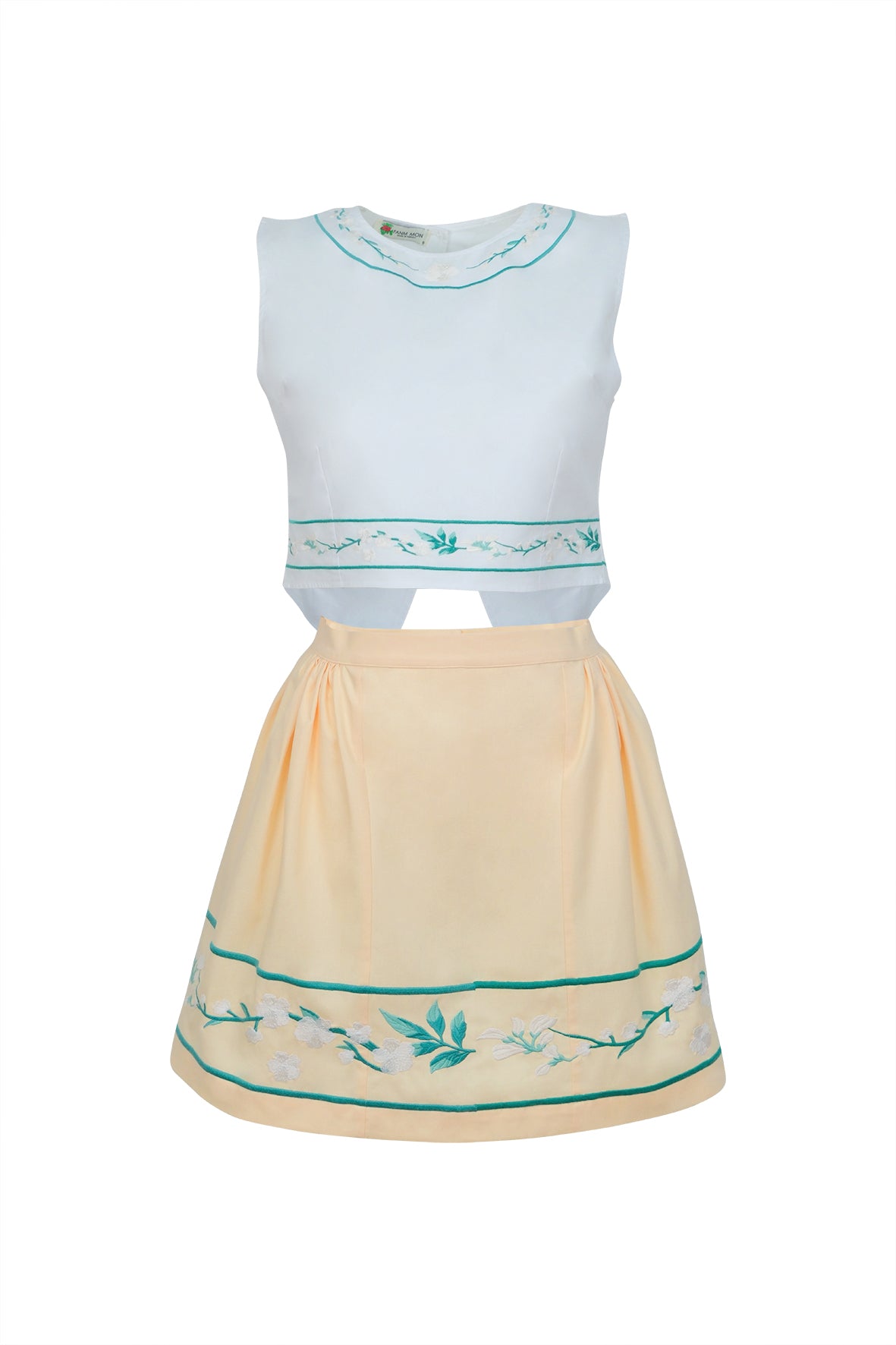 Lemon Skirt Set | Fanm Mon x La Point Collaboration