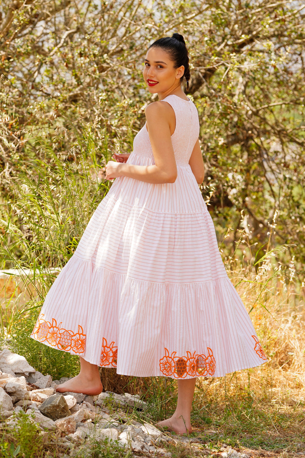 FANM MON BEGONVILLE DRESS (Precious Collection)