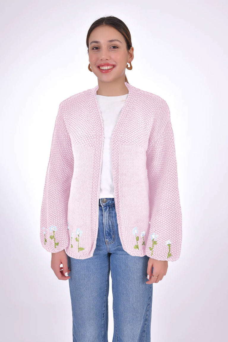 Fanm Mon MARINA Cotton Cardigan Sweater